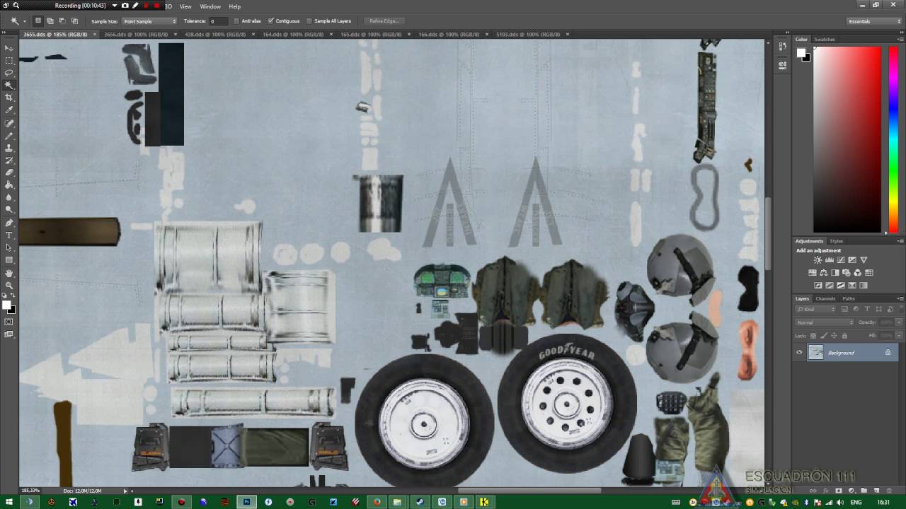 Modding Falcon BMS - Como hacer Skins, cammos, texturas y meterlas en ...