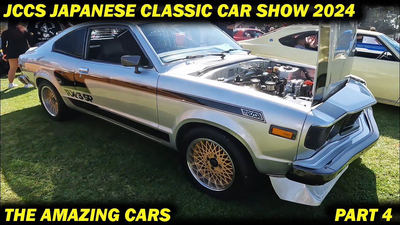 THE AMAZING CARS OF JCCS 2024 JAPANESE CLASSIC CAR SHOW PART 4 - YouTube