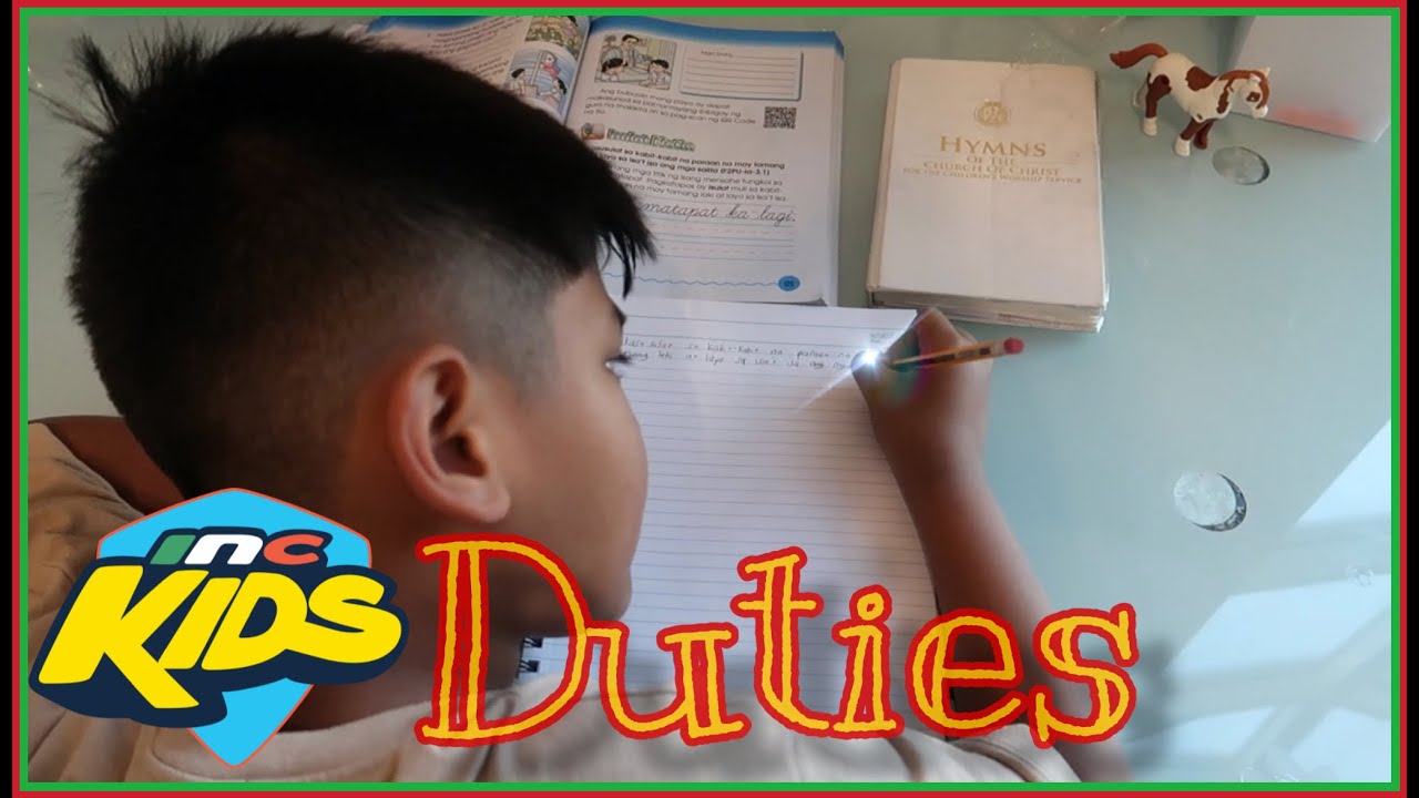 INC Kids duties (CWS) - YouTube