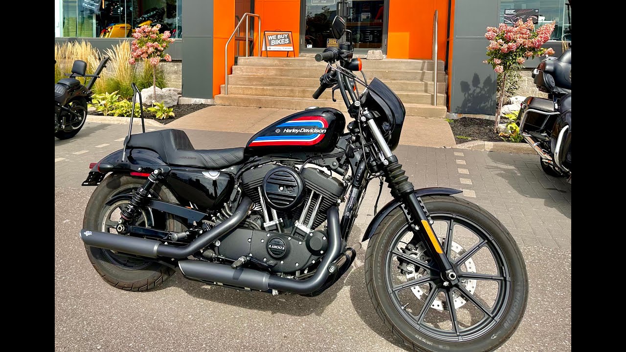 2021 Harley-Davidson Iron 1200 XL1200NS - YouTube