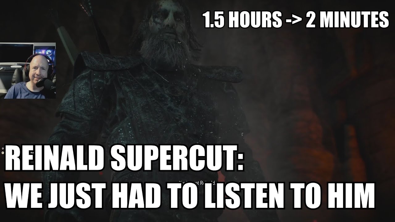 [Witcher 3] Reinald Fight Supercut (1.5 Hours Down to TWO MINUTES ...