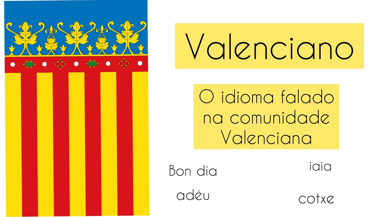 IDIOMA VALENCIANO: a língua que se fala na comunidade Valenciana 🇪🇸 ...