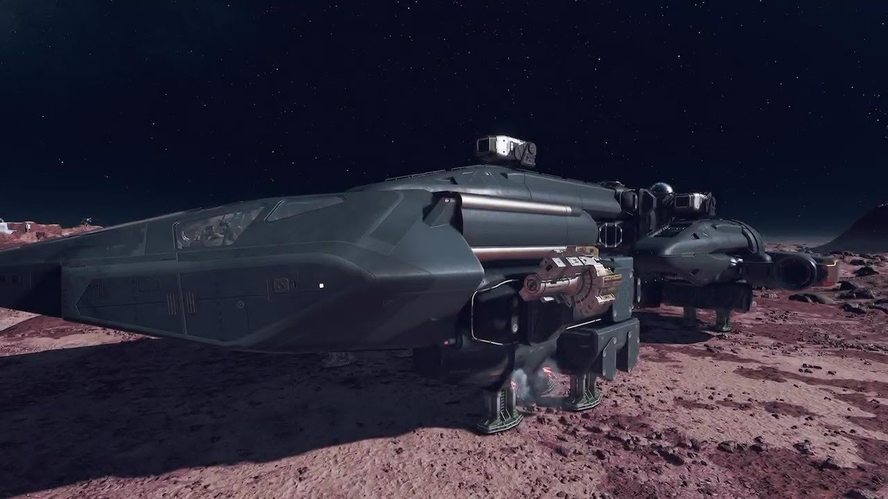 Starfield Pt. 139 - Stealing an Ecliptic Claymore on Aranae II - YouTube