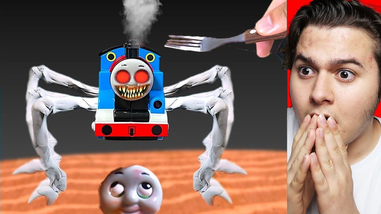 ÖĞLE YEMEĞİNDE THOMAS.EXE YİYEN ADAM !! (Thomas The Tank Engine.EXE ...