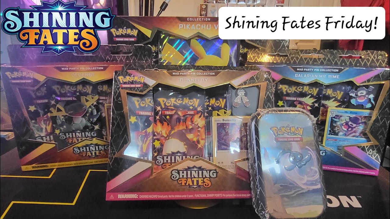 Ripping Into 15 Packs For Shining Fates Friday! - YouTube