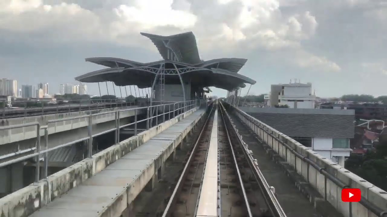 Rapid KL Train Malaysia | SS15 LRT Station to Abdullah Hukum LRT ...