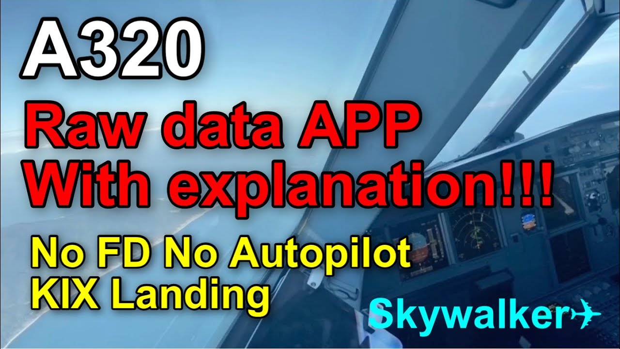 A320 Raw data APP with explanation - YouTube