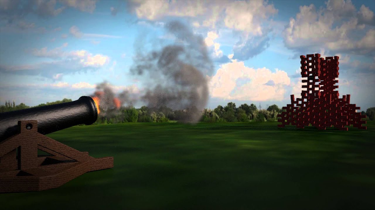 Blender - Cannon Fire - YouTube