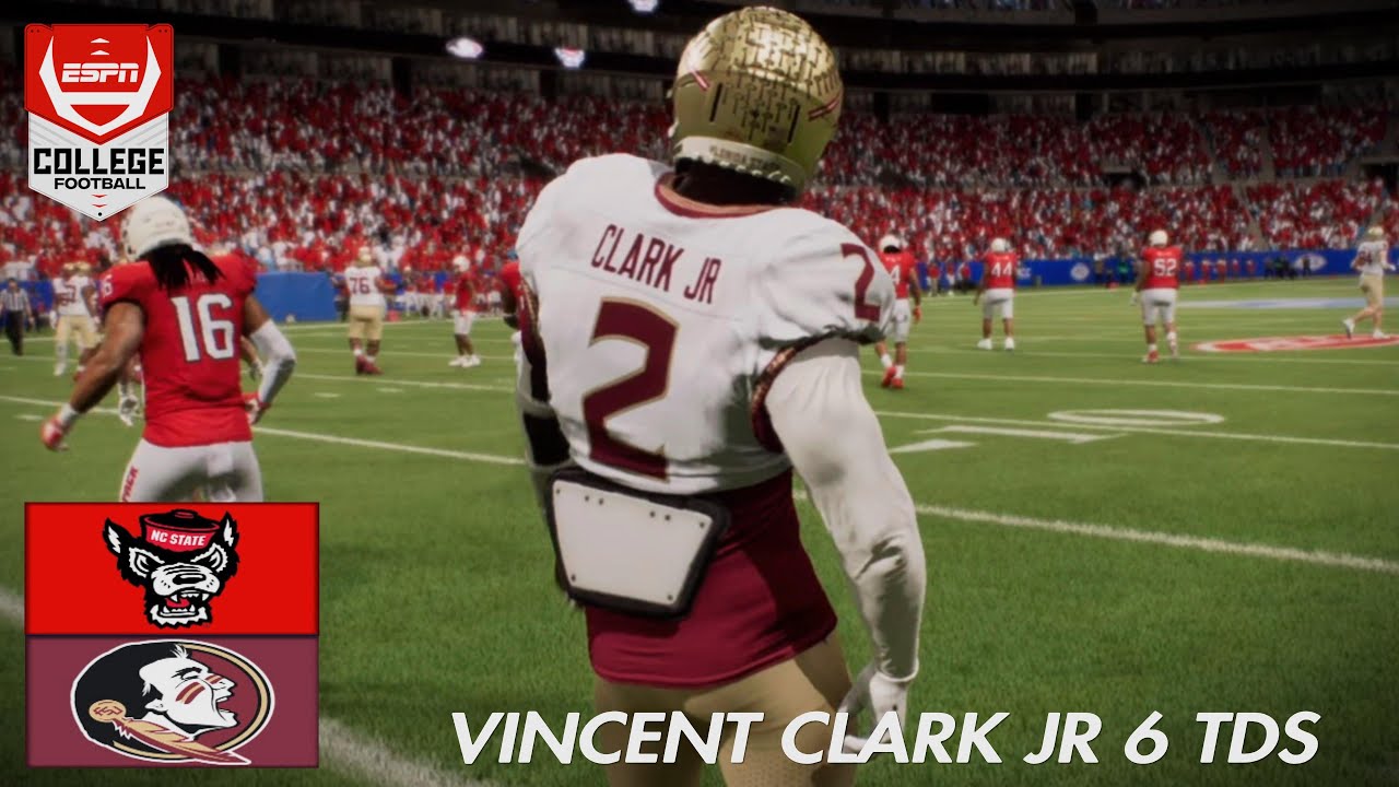 Vincent Clark Jr records 6 TOUCHDOWNS in ACC Championship win | ESPN ...