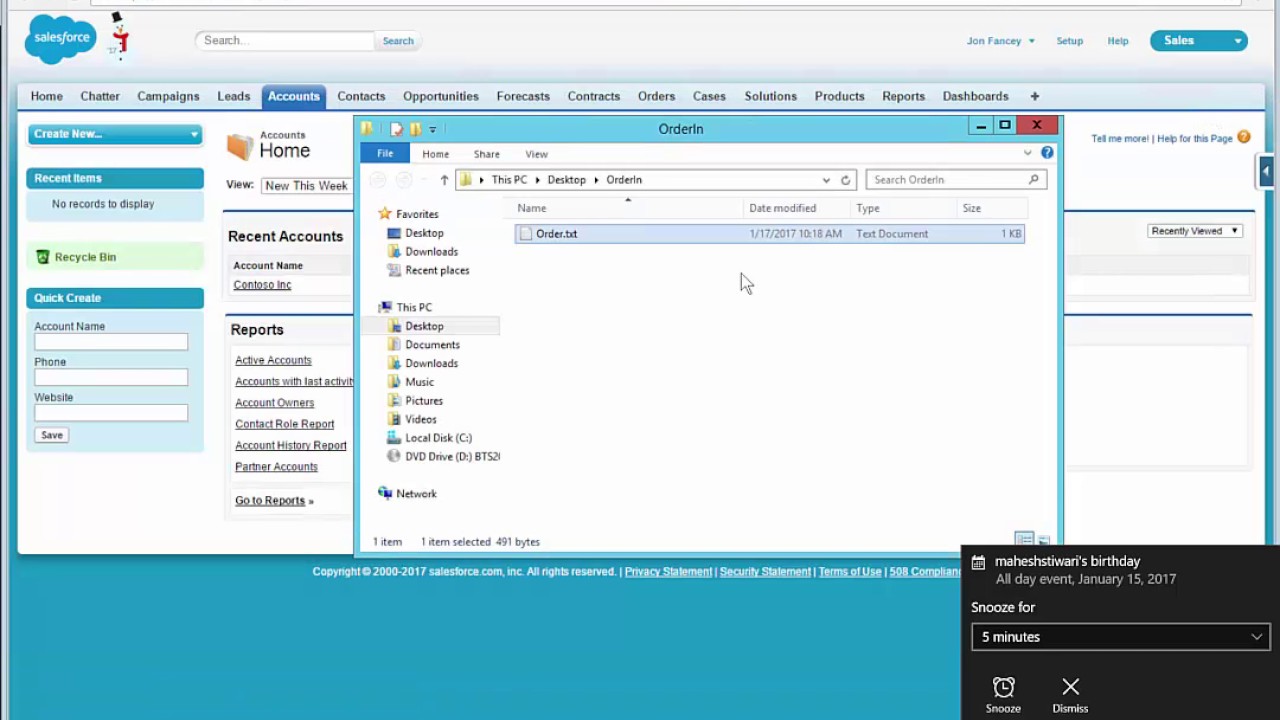 BizTalk Server 2016 - Connect to Salesforce through Logic App - YouTube
