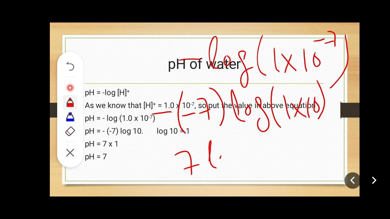 Lecture 9: pH and pOH Scale/Acid and Bases/ Class 10 - YouTube