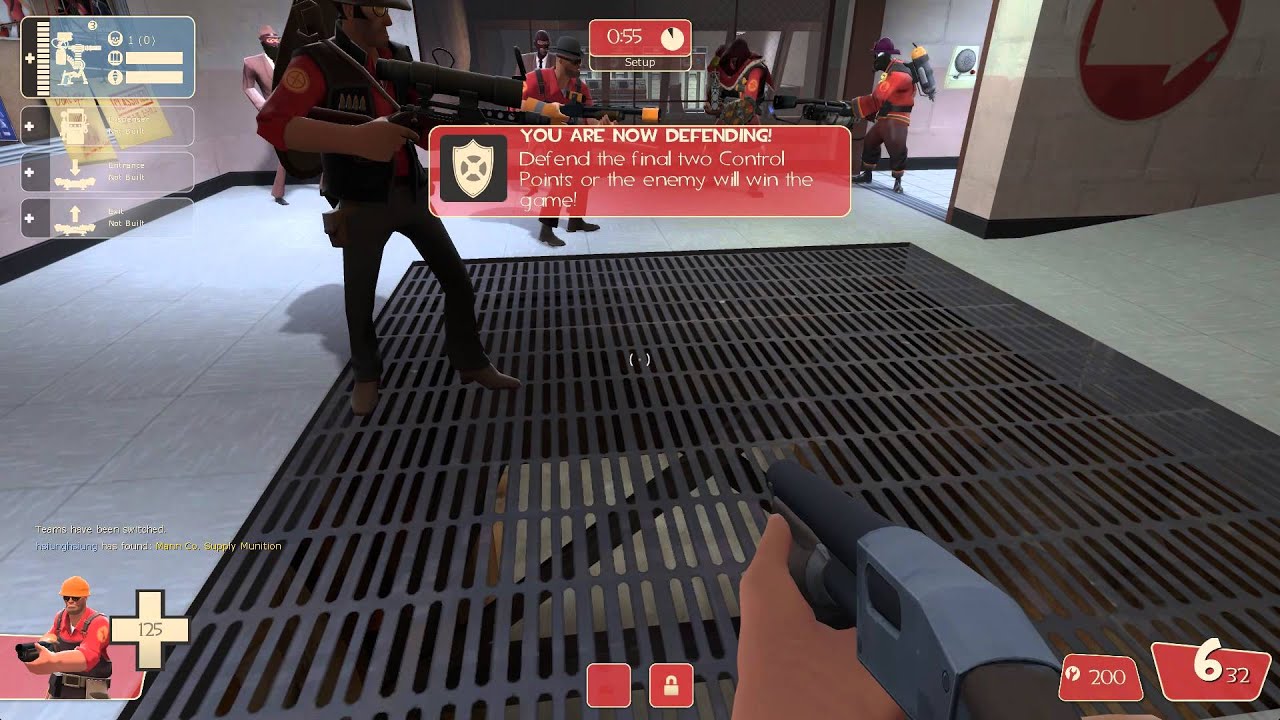 Team fortress 2 || attack and defense game mode - YouTube