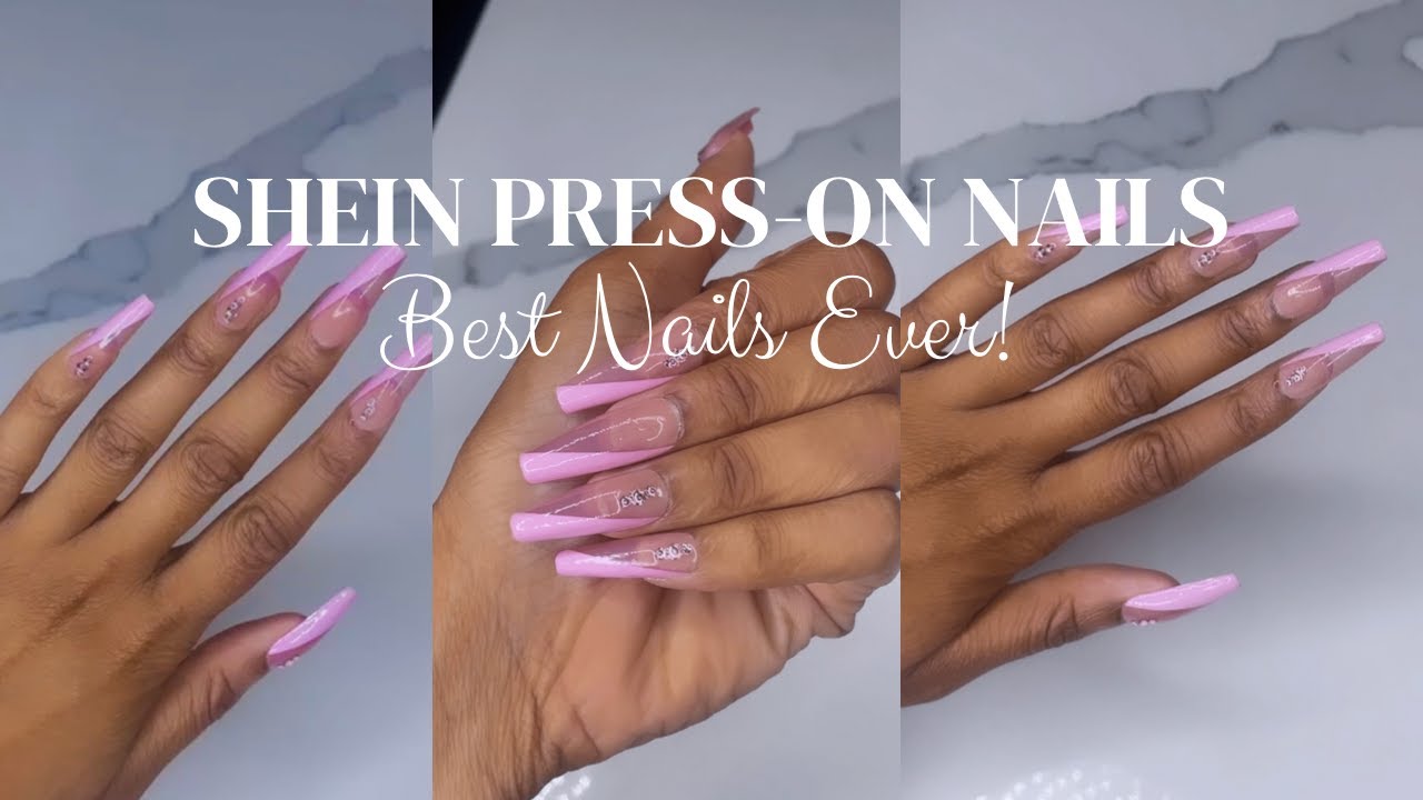 How I Make My $3 SHEIN Press On Nails Last 2+ Weeks & look natural| DIY ...