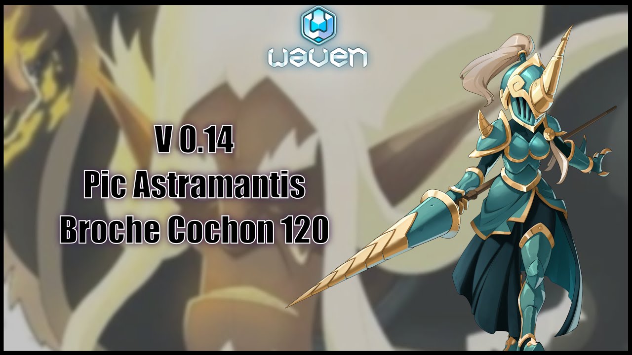 Gameplay Iop Astramantis air VS Broche cochon 120- Waven 0.14 - YouTube