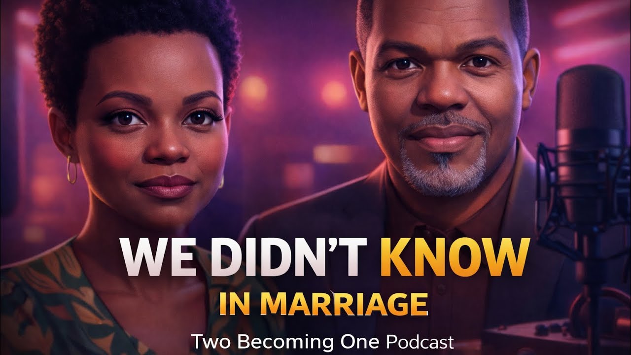 Two Becoming One 🎙️Marriage isn’t just love — it’s learning, growing ...