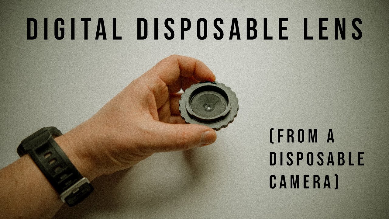 How I get the 80's disposable camera look with DispoLens - YouTube