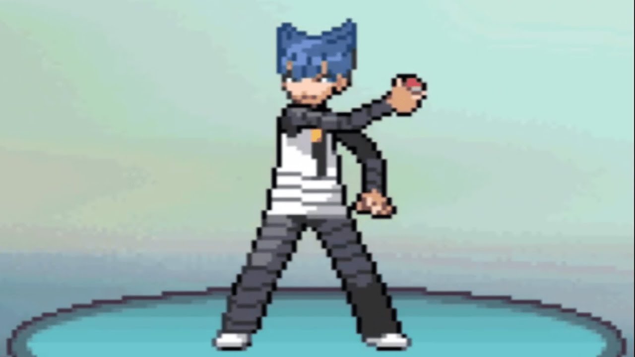 Pokemon Azure Platinum Hard Mode - vs Galactic Commander Saturn (2nd ...