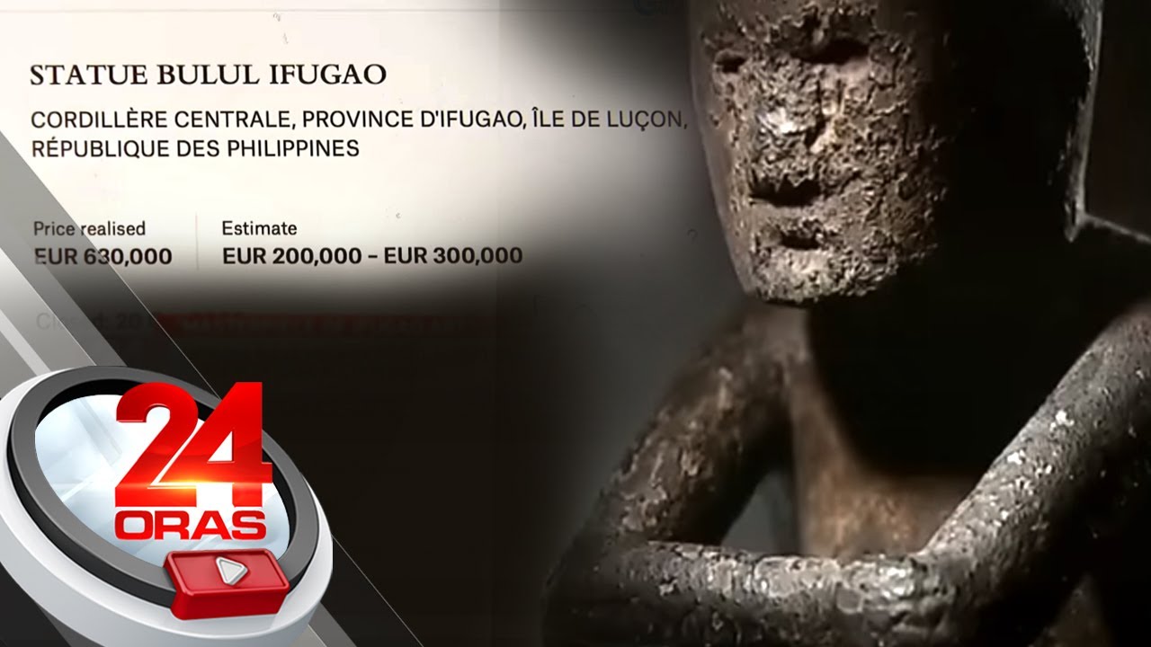 Antigong 'Bulul' mula sa Ifugao, naisubasta ng P36-M sa isang auction ...
