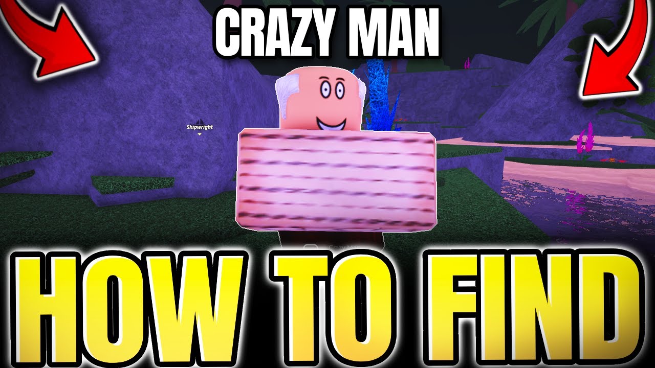 CRAZY MAN QUEST NPC LOCATION - HOW TO FIND & COMPLETE in FISCH! ROBLOX ...