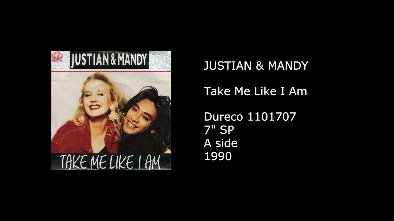 Justian And Mandy Take Me Like I Am 1990 Youtube