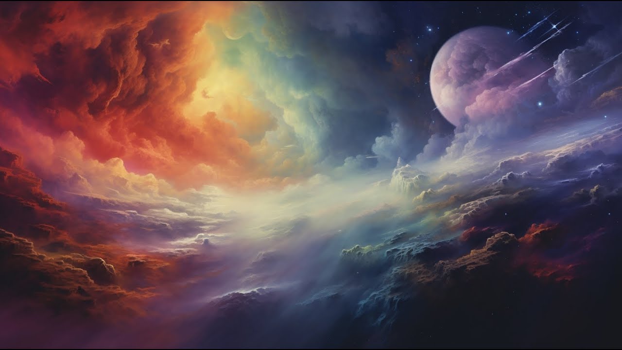 🌌 Galactic Calm: Space Meditation 🪐 Embrace Cosmic Serenity 🌟 - YouTube