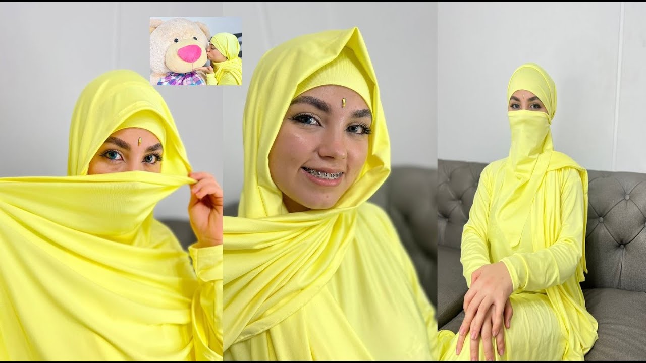 beauty Hijab Style niqab - YouTube