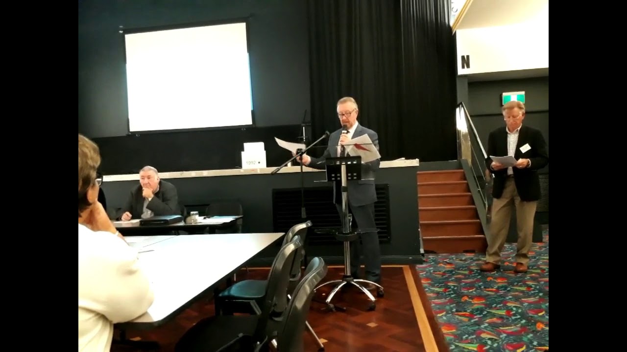 Milton Leslight Our Town Our Say Community meeting May 29th, 2018 - YouTube