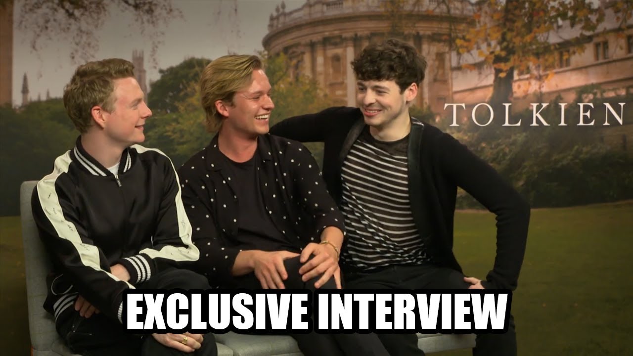 TOLKIEN - Patrick Gibson, Tom Glynn-Carney, Anthony Boyle Exclusive ...