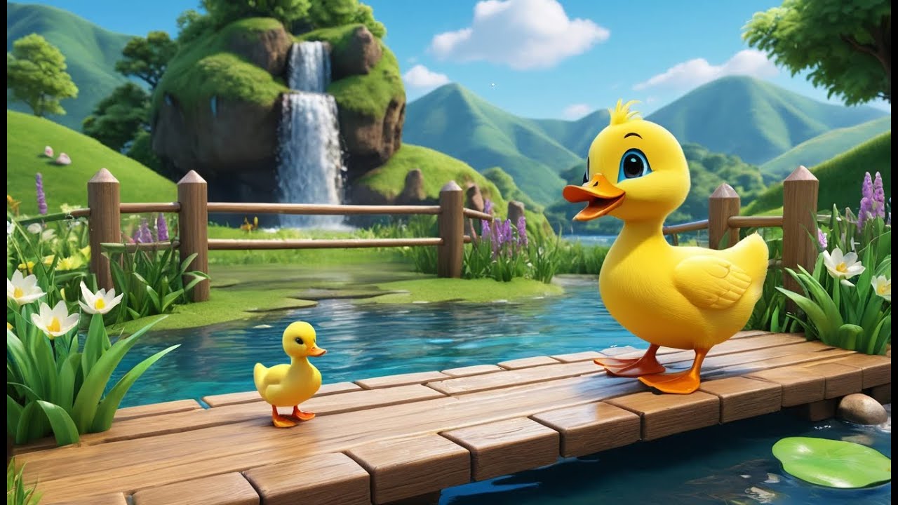 Baby Duck Quack Quack Quack | Fun Nursery Rhyme for Kids | Sing-Along ...