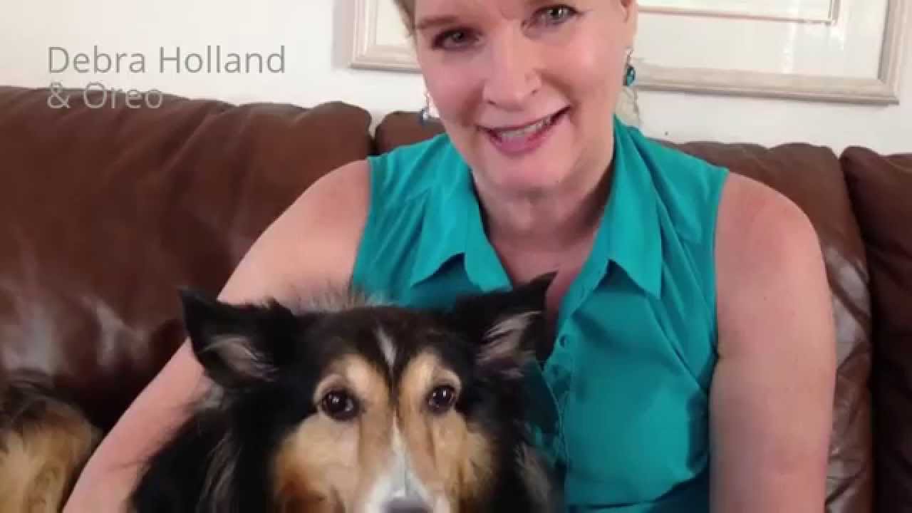 NYT Bestselling Author Debra Holland with Oreo - YouTube