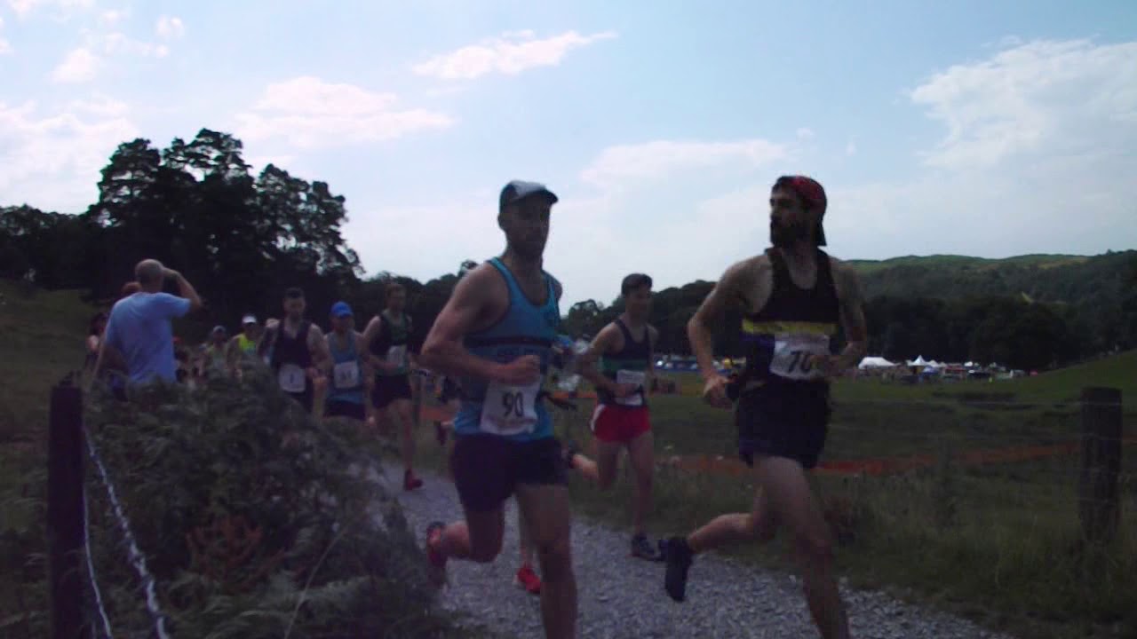 Ambleside Sports 2019 - Rydal Round Start - YouTube