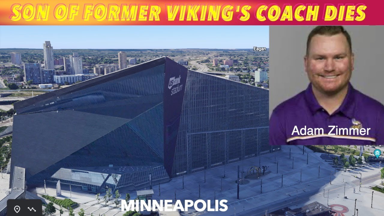 Adam Zimmer, Son Of Former Viking's Coach Dies - YouTube