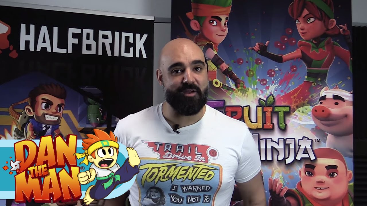 Halftime @ Halfbrick - What is Dan The Man? - YouTube