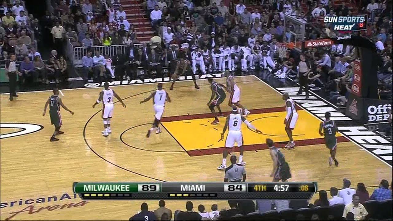 Milwaukee Bucks vs Miami Heat (NBA Highlights - 2012) [HD] - YouTube