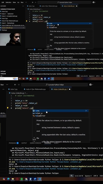 Como atribui valor incremental no Python! - YouTube