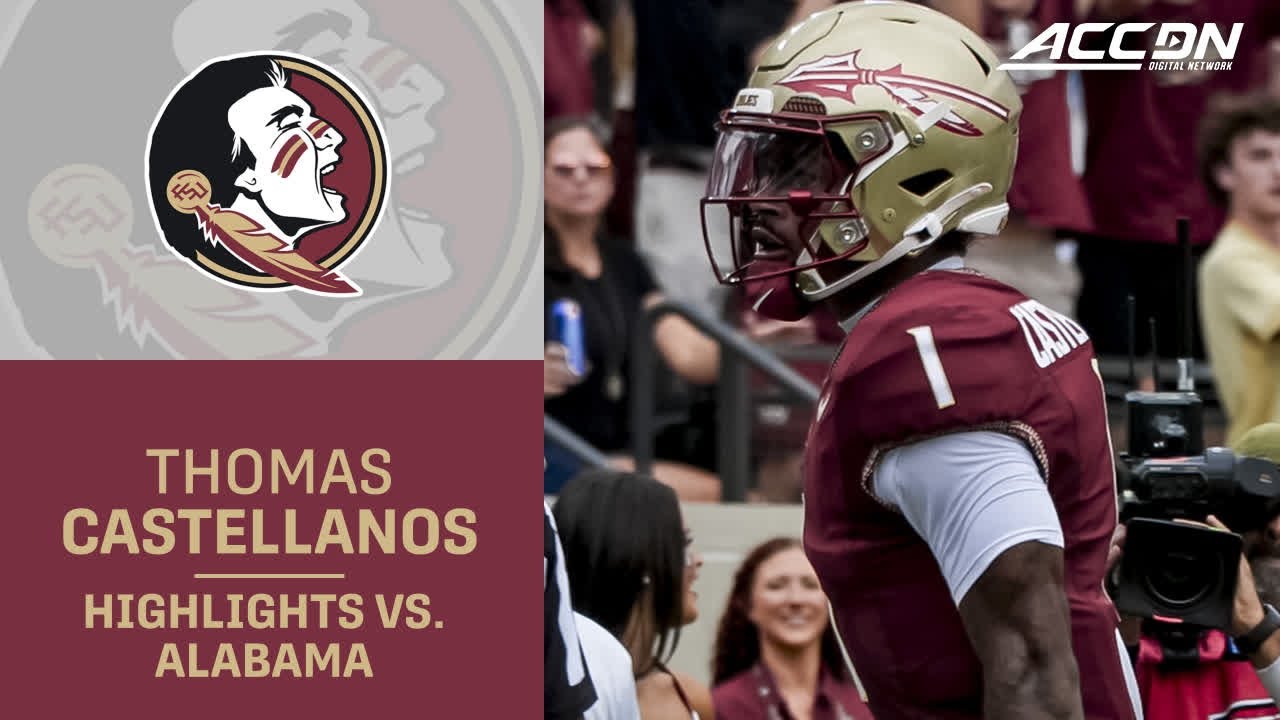 Florida State QB Thomas Castellanos Makes Good On The Preseason Chatter ...
