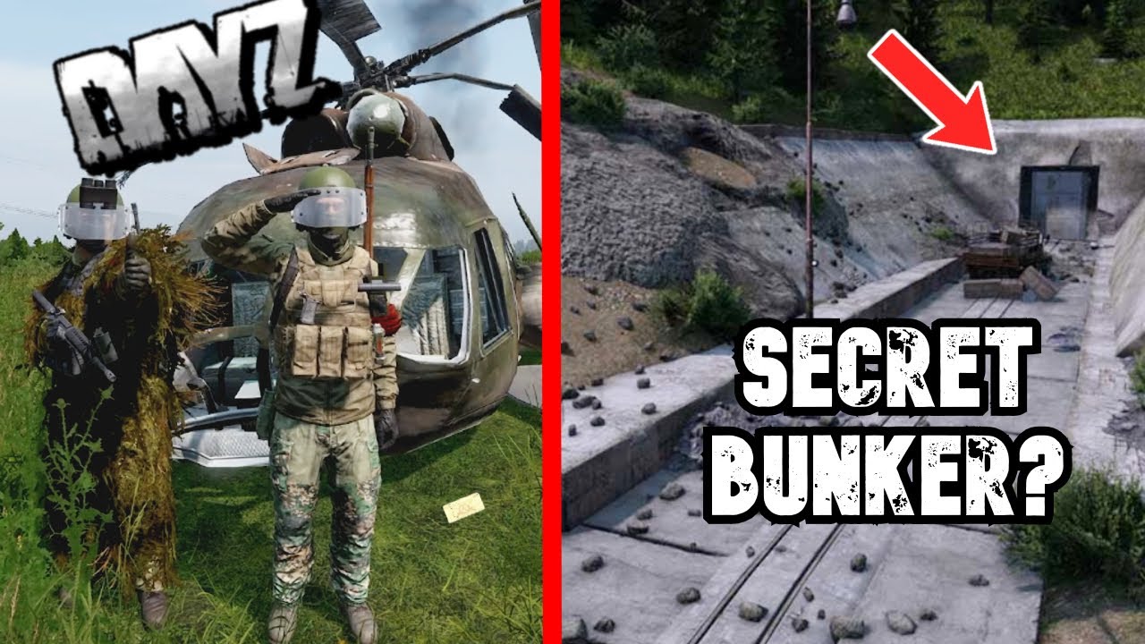 My First DayZ Adventure to The Secret Underground Livonia Bunker - YouTube