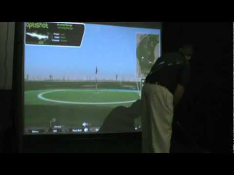 Optishot Golf Simulator Course and Driving Range video at ...