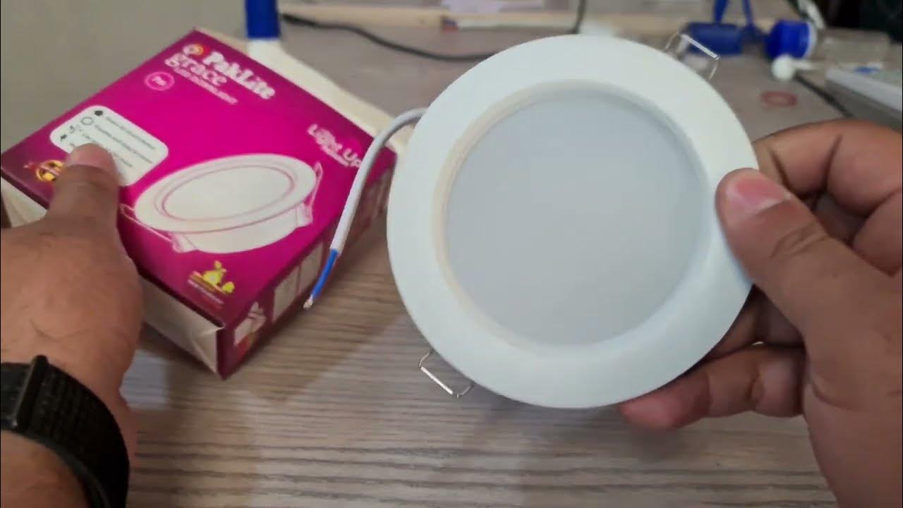 PakLite Grace LED Downlight Unboxing and Review: Everything You Need to Know - YouTube