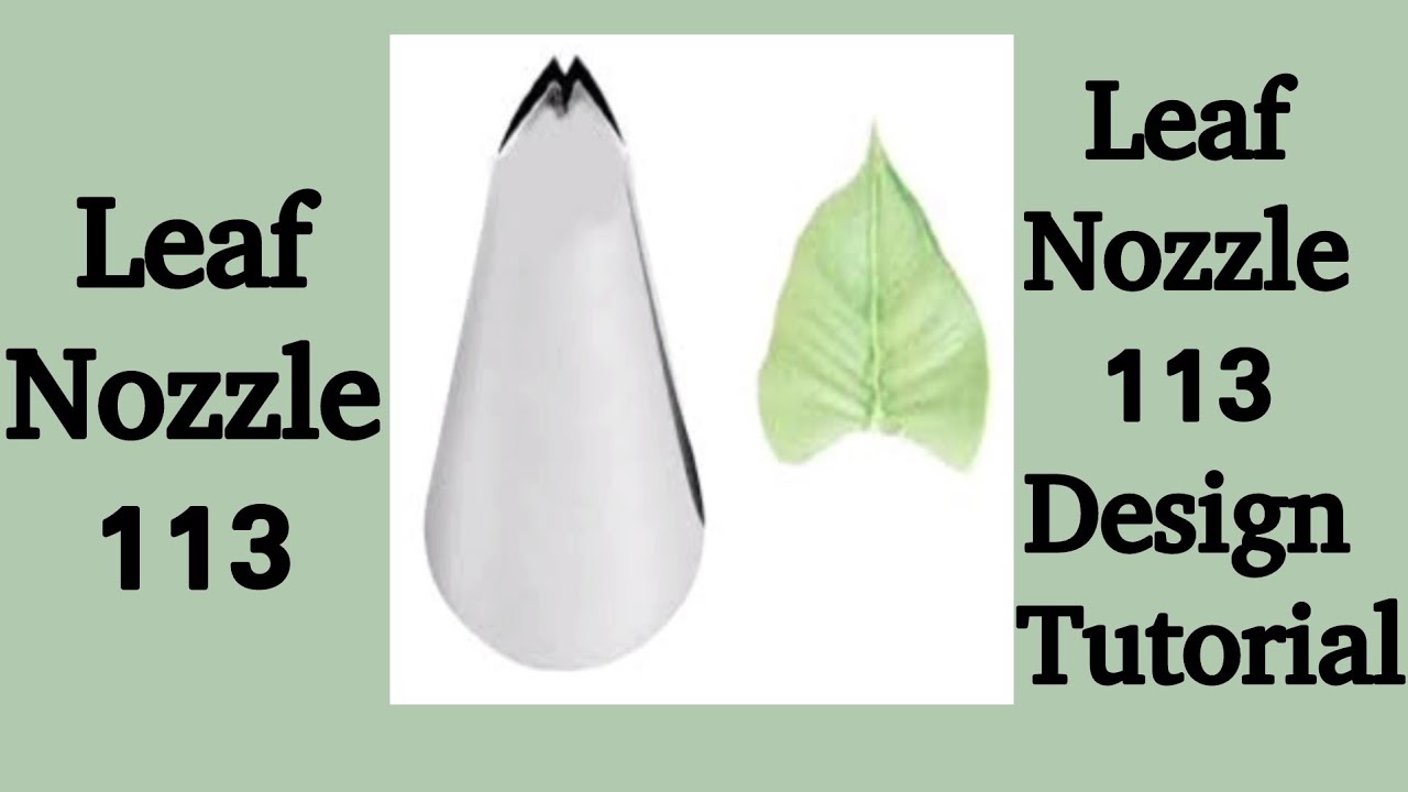 Leaf Nozzle Design| How to design from leaf Nozzle 😍😍 - YouTube
