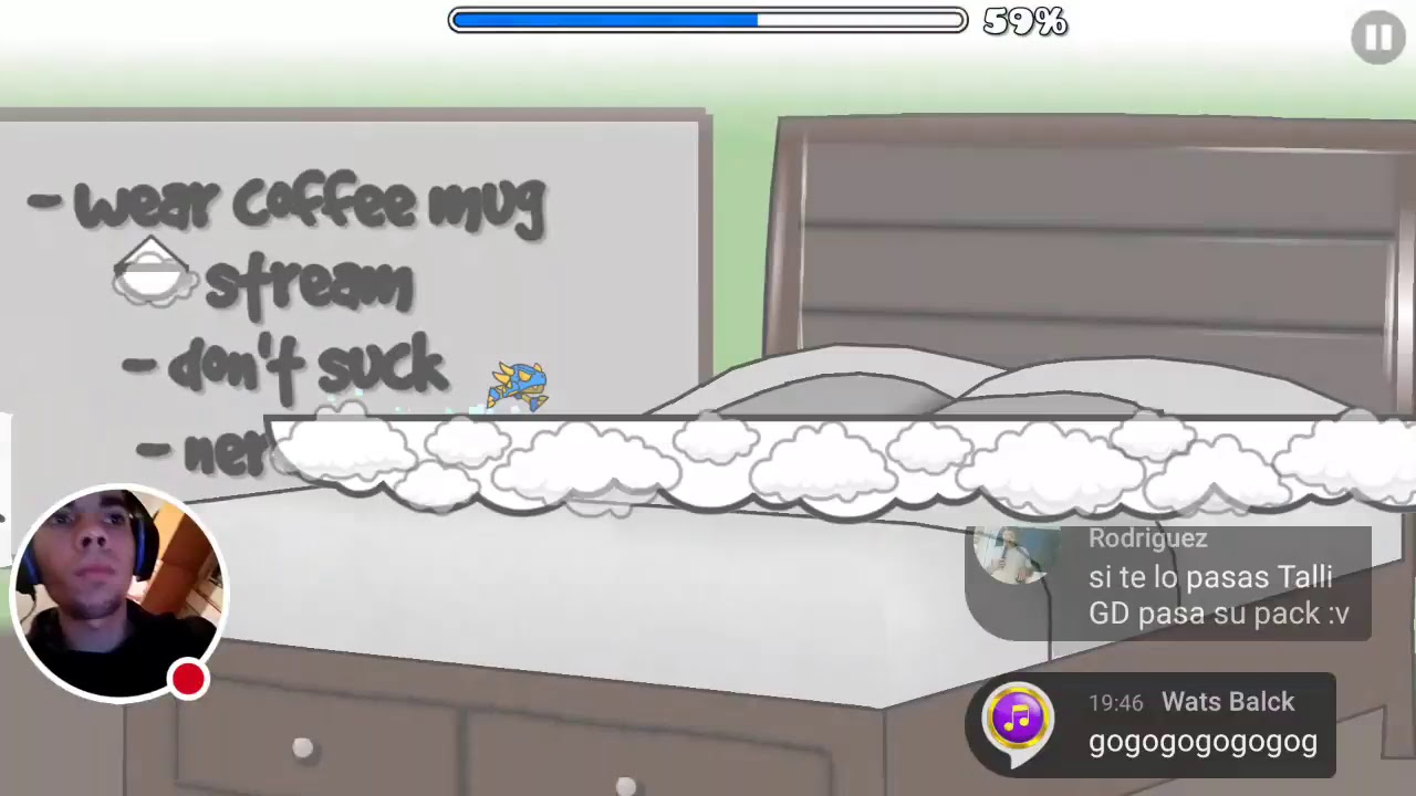 [On mobile] BuTiTi II 95%.... (DIRECTO) en Geometry Dash - YouTube