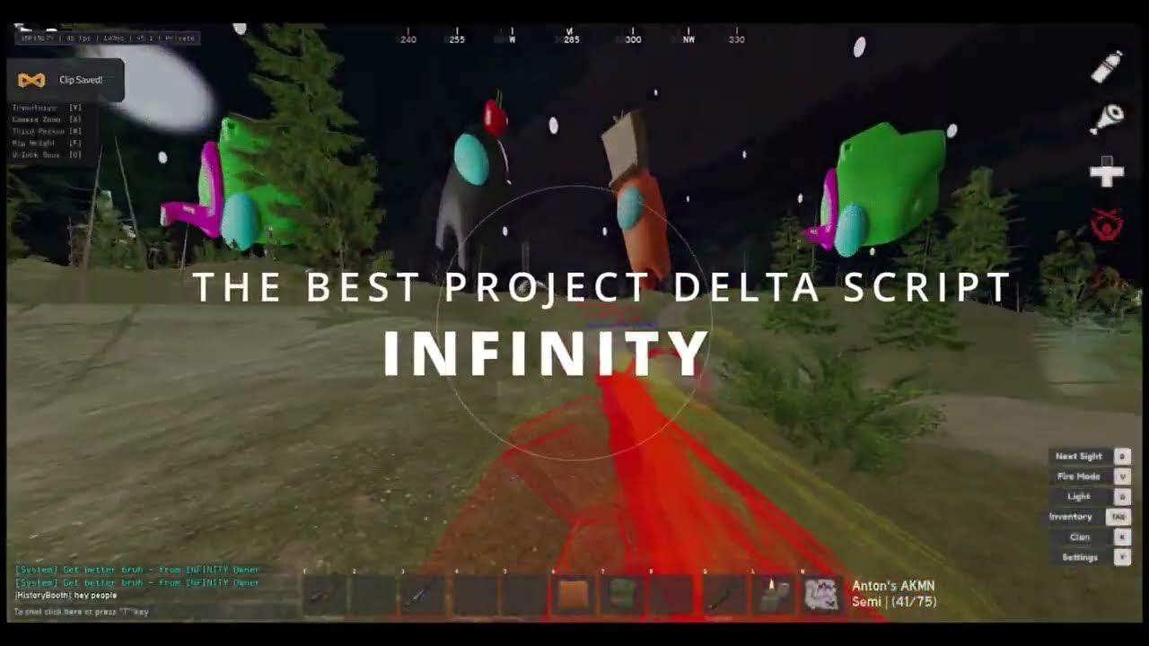 INFINITY - V5.1 - BEST PROJECT DELTA SCRIPT - FREE - YouTube