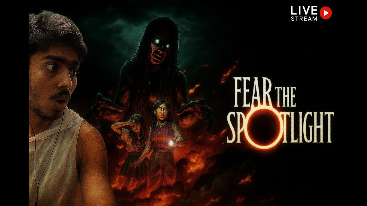 "FEAR THE SPOTLIGHT 😱 | Horror Game Live in Hindi | Full Gameplay ...