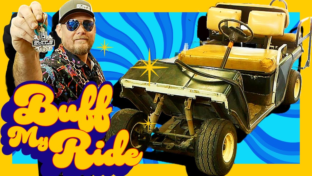 Buff My Ride- 1987 EZGO Marathon Rehabilitated! - YouTube