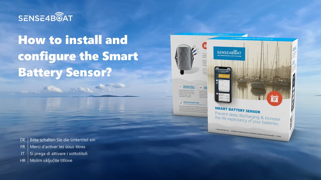 How to install and configure the Smart Battery Sensor? - YouTube