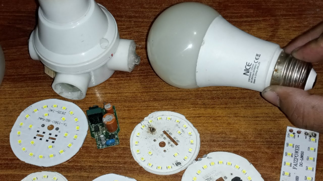 how to change led bulb plate easy at home #led #bulb #ghulamfaridtricks ...