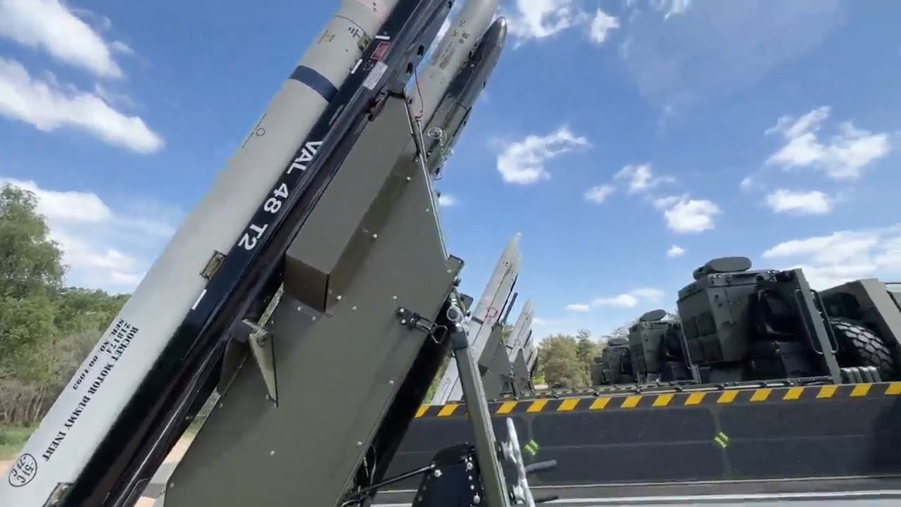 UK Raven Air Defence System - YouTube