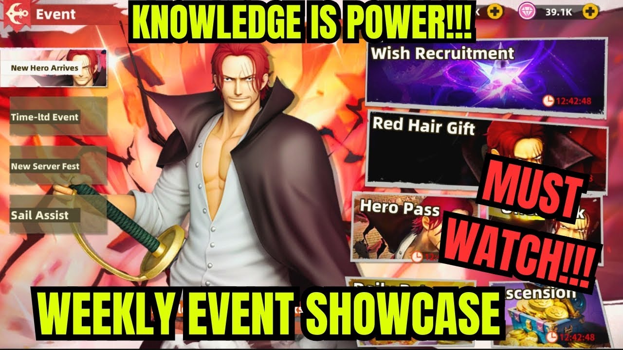 OP:Sailing Kingdom Second/2nd Week Events Explain (Weekly Events ...