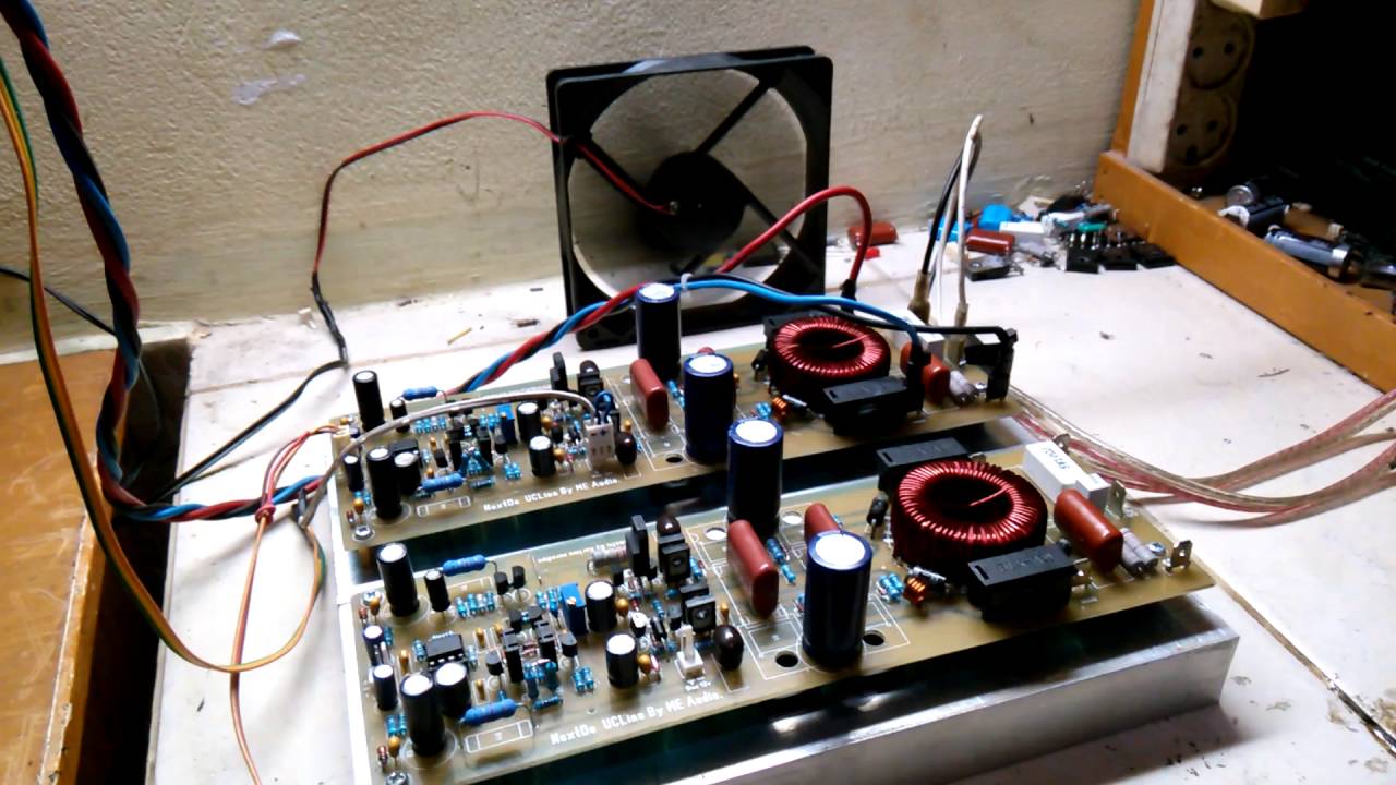 UcD Discrete PA Class D Amplifier. 2000W 2 ohm - YouTube