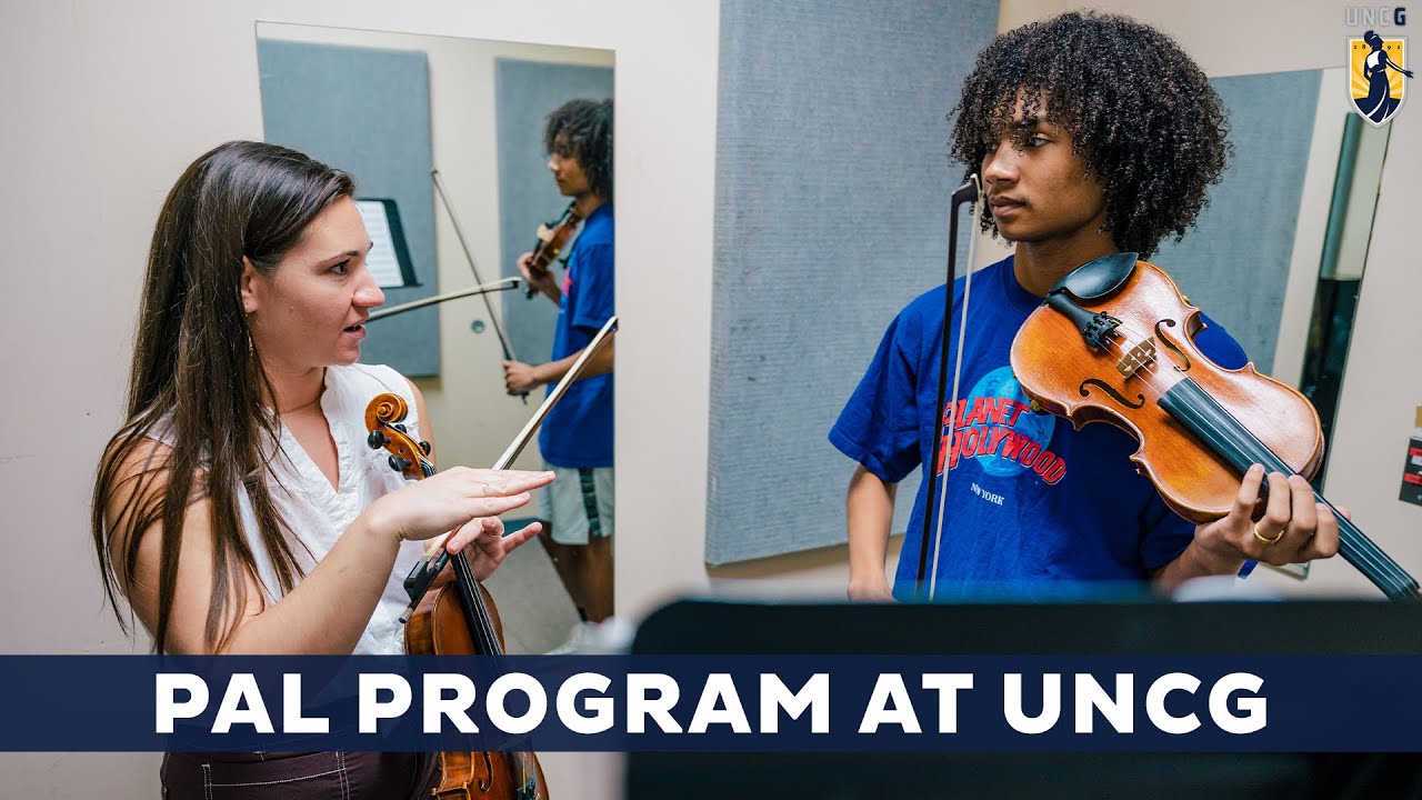 UNCG Program Offers Access to Music Studies with Mentorship - YouTube